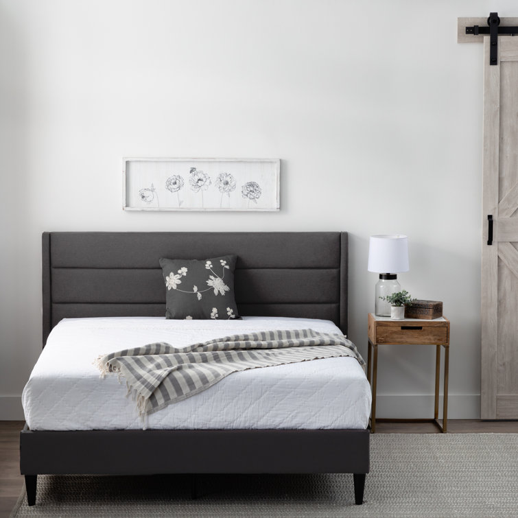 Mercury Row® Scarlett Upholstered Low Profile Platform Bed And Reviews